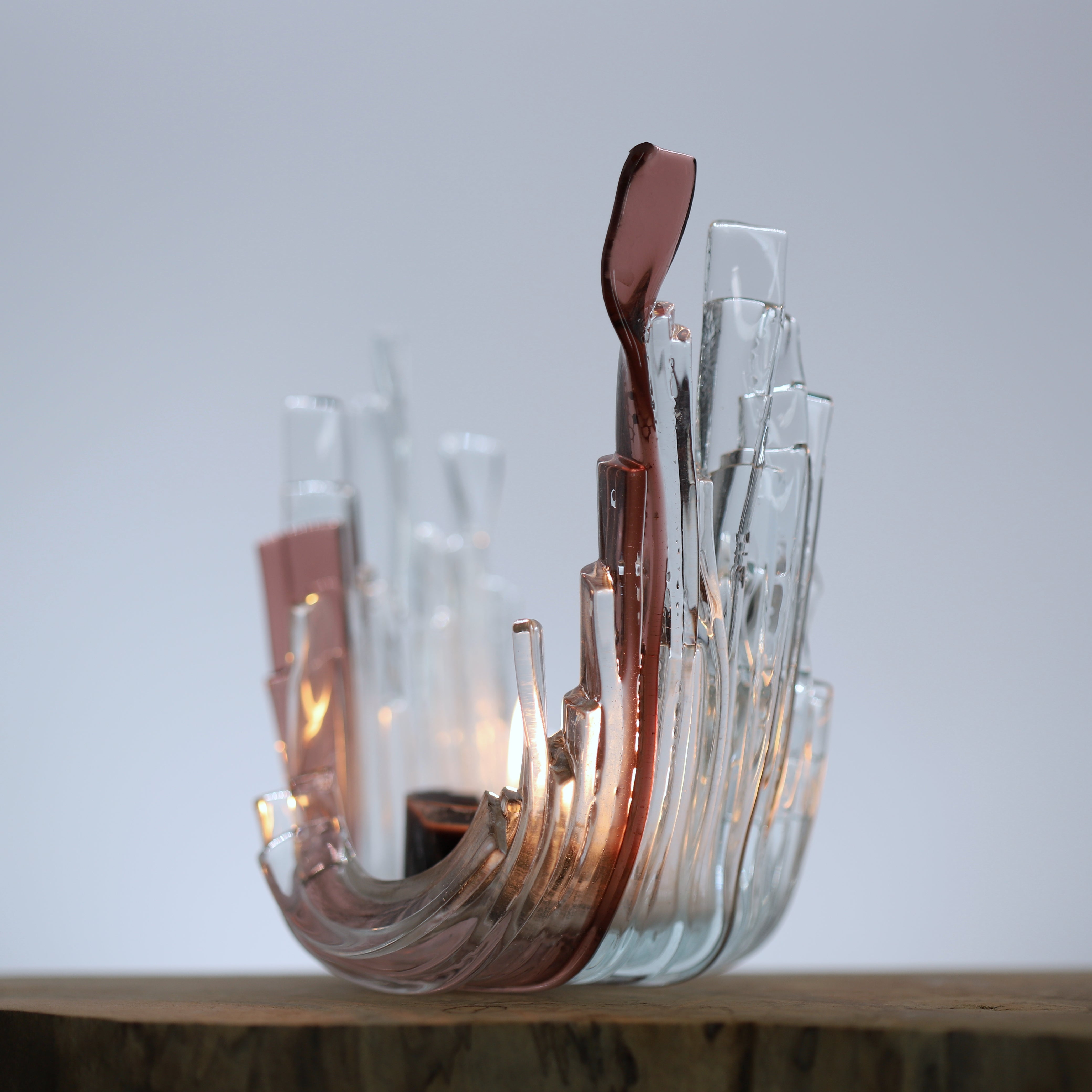 Fire & Ice: Light Purple – Artglas